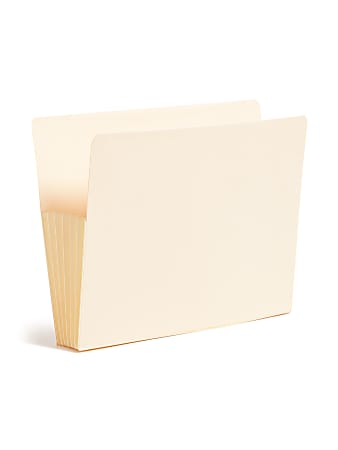 Smead Manila File Pocket With Reinforced Tab Letter Size 5 14 Expansion ...