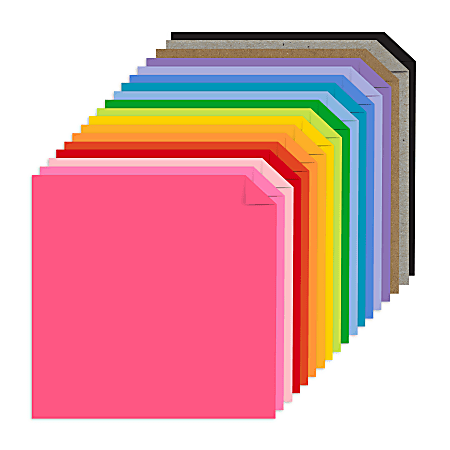Astrodesigns Color Cardstock 18 Color Starter Pack Assortment 12 x 12 ...