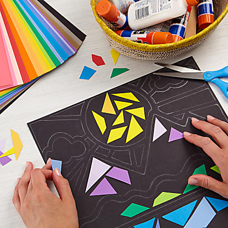 Astrodesigns Color Cardstock 18 Color Starter Pack Assortment 12 x 12 ...