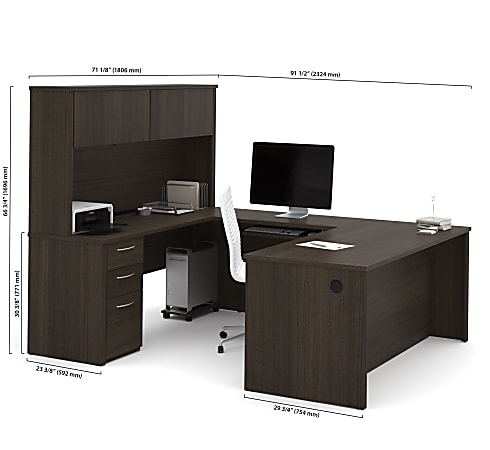 Bestar U Shaped Desk