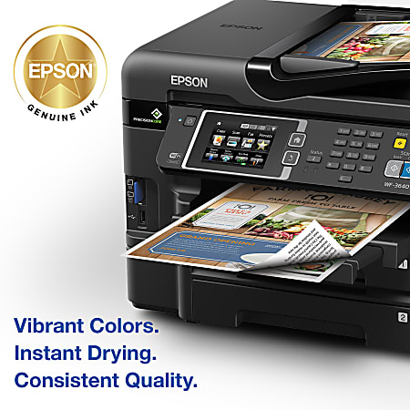 Epson 252 DuraBrite Ultra Magenta Ink Cartridge T252320 S - Office Depot