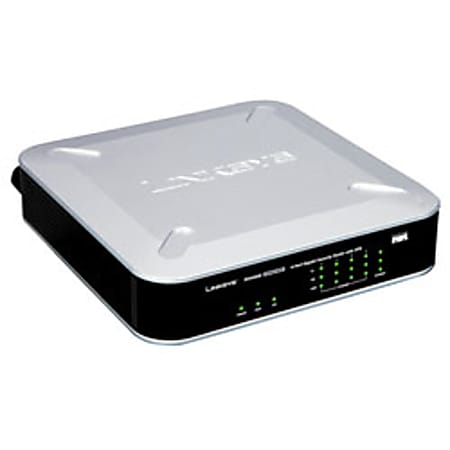 Linksys RVS4000 4 Port Gigabit Security Router With VPN - Office Depot
