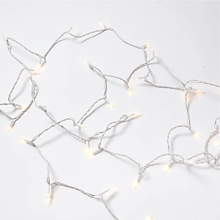 Dormify LED String Lights WhiteWarm White - Office Depot