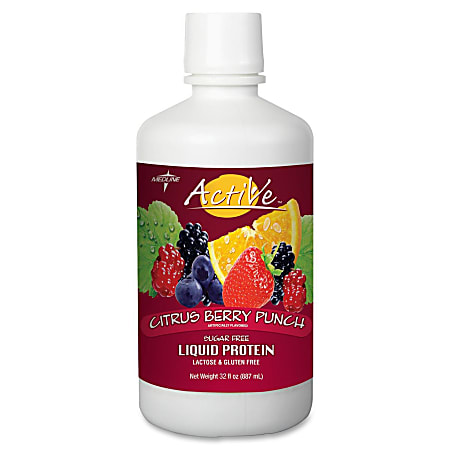 Active Liquid Protein Nutritional Supplements Berry 30 Oz Case Of 4 ...