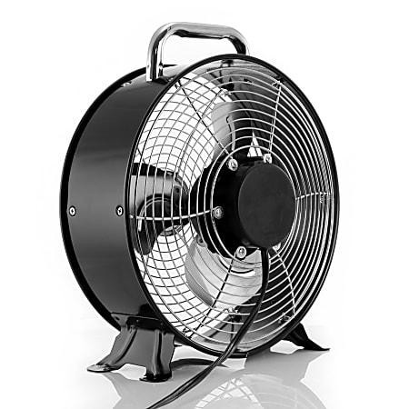 Vie Air 12 2 Speed High Velocity Retro Drum Fan 14 H x 12 W x 5 34 D ...