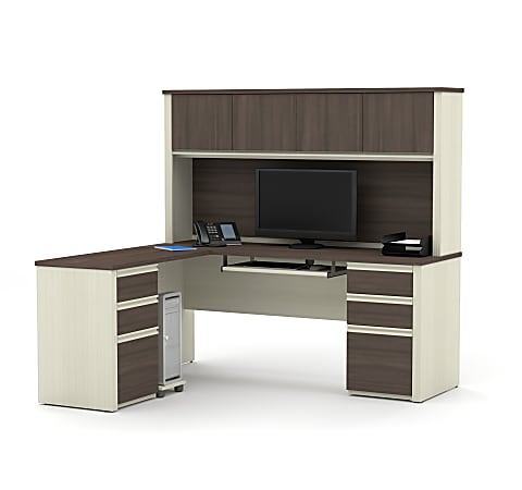 Bestar corner desk with hutch store