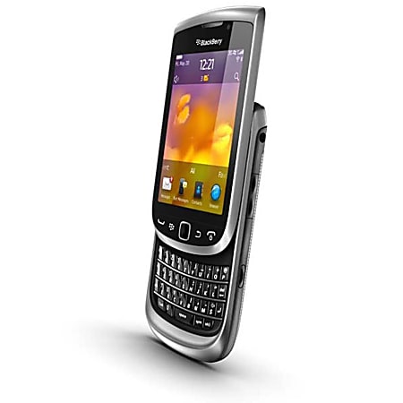 BlackBerry Torch 9810 4G LTE Slider Cell Phone Zinc Gray PBN100077 ...