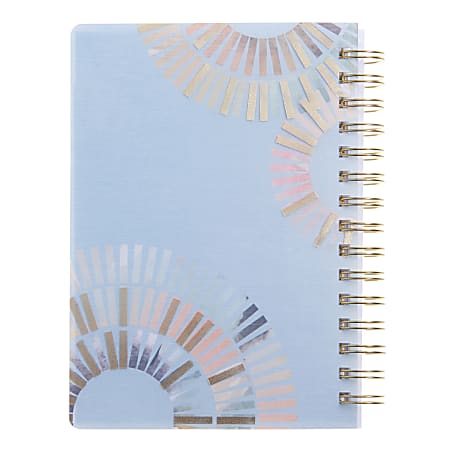 2025 Russell Hazel WeeklyMonthly Spiral Frosted Planner 5 78 x 8 14 Dew ...