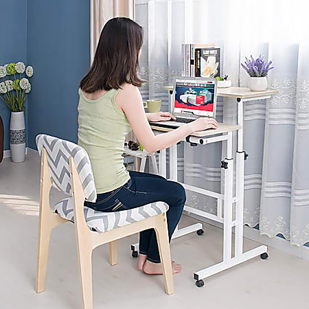 Mind Reader 27 W 2 Tier Sit And Stand Desk White - Office Depot