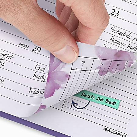 AT A GLANCE Beautiful Day 2027 Weekly Monthly Appointment Book Planner ...