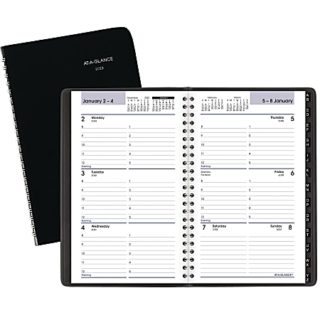 Day Timer Planners 2024-25 AT A GLANCE DayMinder 2026 Weekly ...