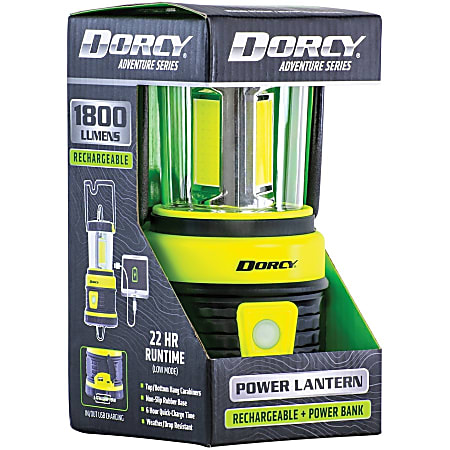 Dorcy 1800 Lumen Rechargeable Adventure Lantern LED 1800 lm Lumen 1 ...