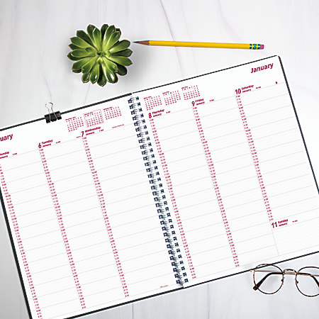 2026 Brownline DuraFlex Weekly Appointment Planner 11 x 8 12 50percent ...