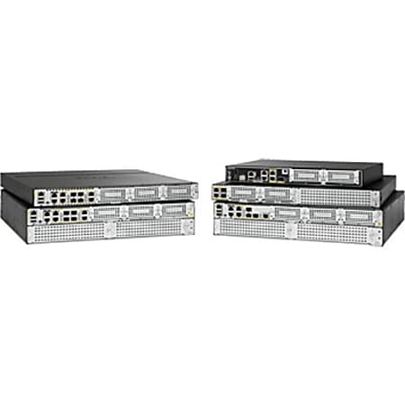 Cisco 4431 Router 4 Ports 4 RJ 45 Ports Management Port 8 4 GB Gigabit ...