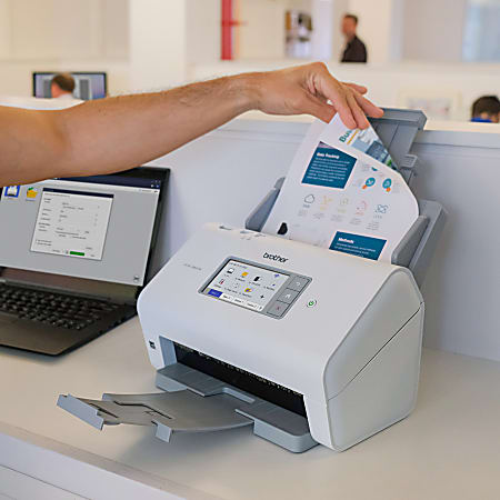Brother Professional Wireless Desktop Scanner ADS 4900W - Office Depot