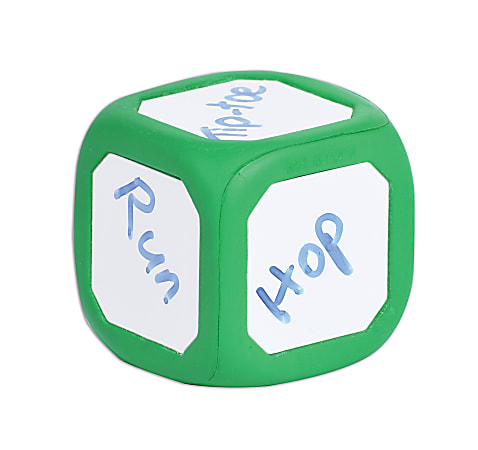 Learning Advantage Magnetic Dry Erase Dice 2 x 2 x 2 Assorted Colors ...