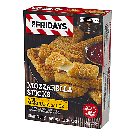 TGI Fridays Mozzarella Sticks With Marinara Sauce 11 Oz Pack Of 4 Meals ...
