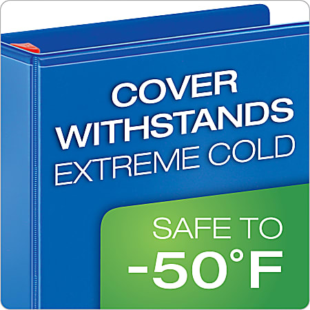 Cardinal XtraLife Locking Slant D Ring 3 Ring Binder 1 D Rings Blue ...