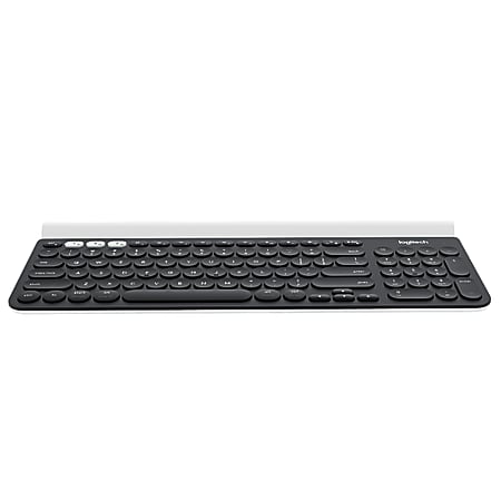 Logitech K780 Multi Device Wireless Keyboard Full Size BlackWhite 920 ...