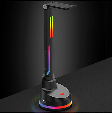 Monster Ambient Dual Headset Stand Black 2MNGH0167B0L2 - Office Depot