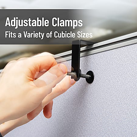Mind Reader Hanging Cubicle Shelf Organizer 11 14 H x 6 14 W x 15 34 D ...