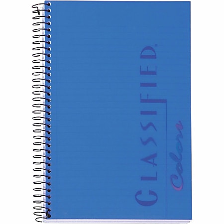 TOPS Classified Colors Business Notebook 5 12 x 8 12 1 Subject Narrow ...