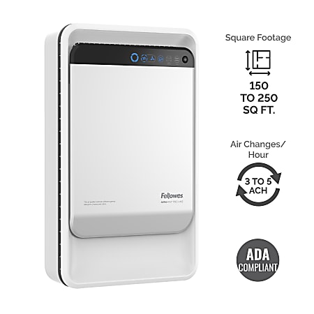 Fellowes AeraMax Pro AM2 Air Purifier Hardwire Wall Mount True HEPA ...