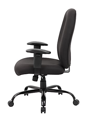 Boss Office Products Heavy Duty Fabric Task Chair Black - Office Depot