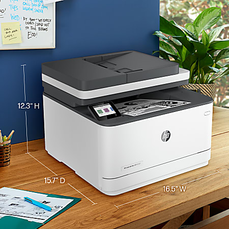 HP LaserJet Pro MFP 3101fdw Wireless Printer Print scan copy fax Fast ...