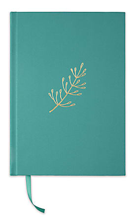 TUL Hardcover Journal Junior Size Narrow Ruled 192 Pages 96 Sheets Teal ...