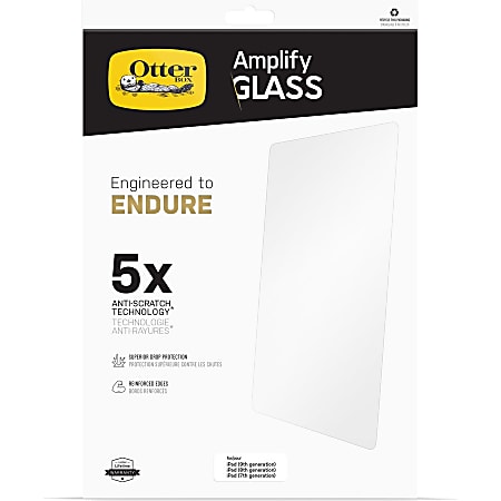 OtterBox Alpha Glass Screen Protector Crystal For Apple iPad 7th Gen ...
