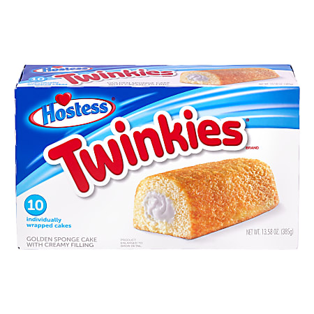 Hostess Twinkie Cupcake Variety Pack Set Of 4 Packs - Office Depot