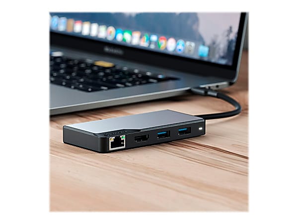 ALOGIC USB C Fusion ALPHA 5 in 1 Hub Docking station USB C HDMI GigE ...