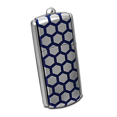 Ativa Flip Top USB Flash Drive With ReadyBoost 4GB Octagon Design ...