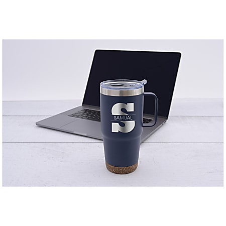 POD Cork Bottom Stainless Mug 24 oz - Office Depot