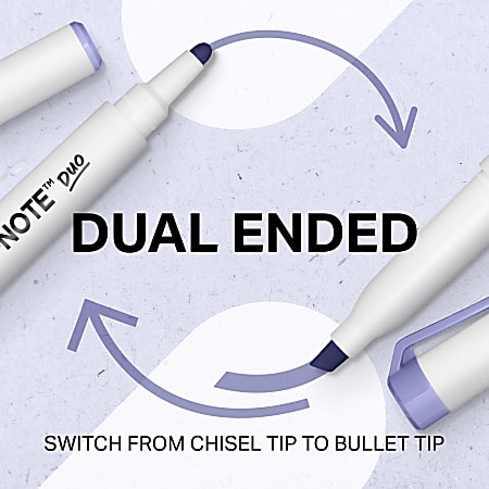 Sharpie S Note Duo Dual Tipped Creative Markers BulletChisel Point ...