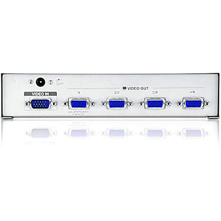 ATEN VS 94a Monitor switch 4 x VGA desktop - Office Depot