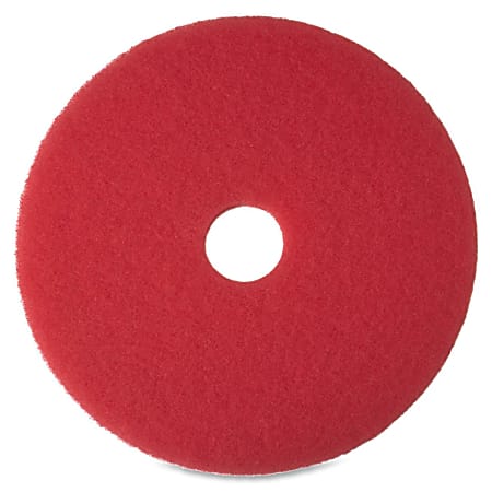 Niagara Red Buffing Pad 5100N 20 Inch Diameter Case of 5 - Office Depot