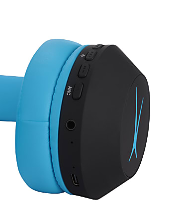 Altec Lansing Kid Safe 2 in 1 ANC Headphones Blue MZX4500 - Office Depot