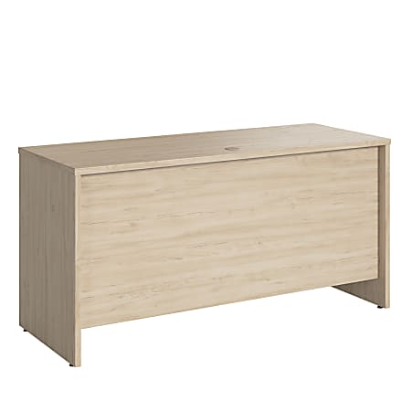 Bush Business Furniture Studio C 60"W Credenza Computer Desk, Natural ...