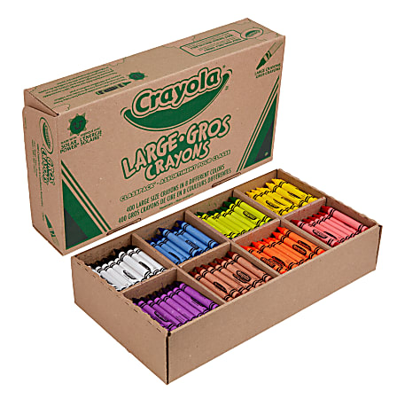 Crayola Crayons Assorted Colors Classpack Of 400 Crayons - ODP Business ...