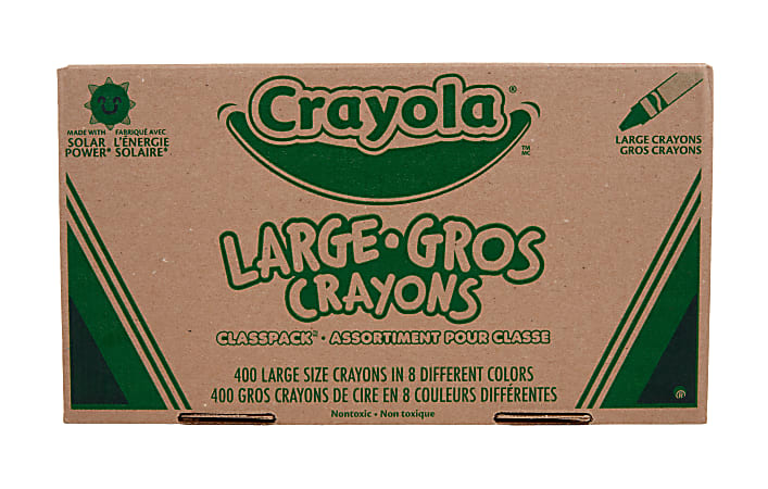 Crayola Crayons Assorted Colors Classpack Of 400 Crayons - Office Depot