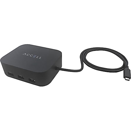Accell Air USB C Docking Station K172B 010B - Office Depot