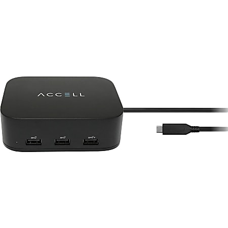 Accell Air USB C Docking Station K172B 010B - Office Depot