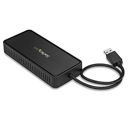 StarTech.com USB 3.0 Mini Dock Dual Monitor USB Type A Laptop Docking ...