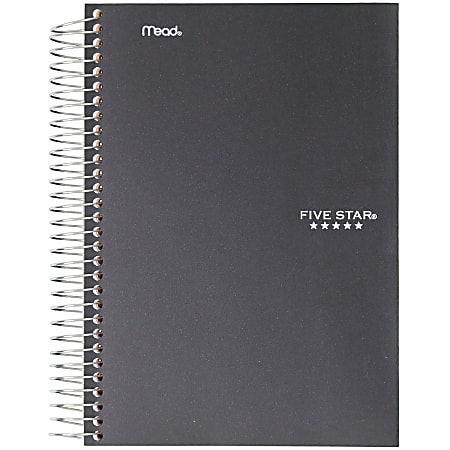 Five Star Notebook 9 12 x 7 14 5 Subjects College Ruled 180 Sheets ...