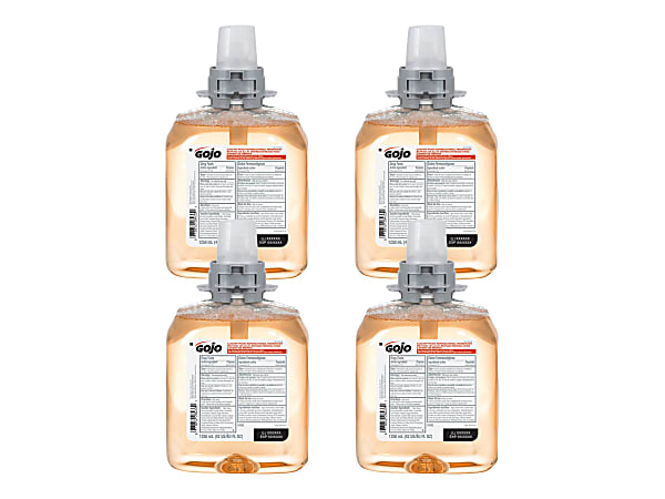 GOJO FMX 12 Luxury Antibacterial Foam Hand Soap Wash Fresh Fruit Scent ...