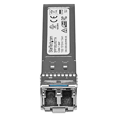 StarTech.com Cisco SFP 10G LR S Comp. SFP Module 10GBASE LR 10GE Gigabit Ethernet SFP 10GbE ...