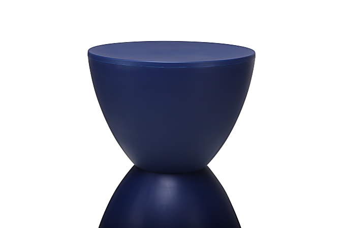 Eurostyle Sallie Plastic Stool Blue - Office Depot