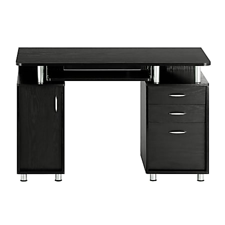 Techni Mobili Complete Workstation 48 W Computer Desk With Storage ...